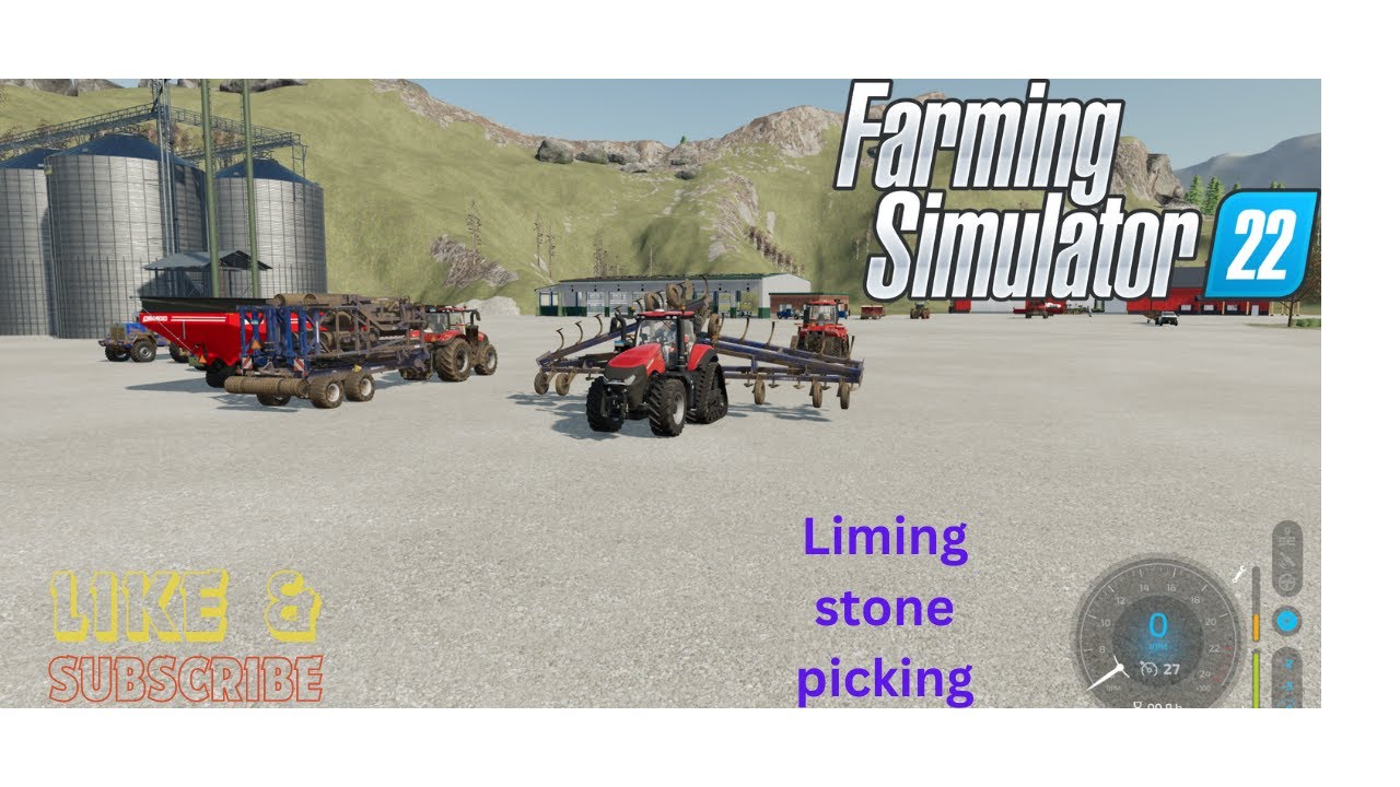 rock collecting | Lime spread | New content | fS22 | please help me ...