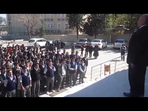 Ekrem ÖZKAN Son Bayrak Töreni ve Veda Konuşması