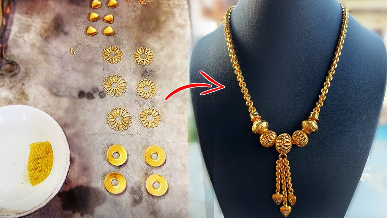 AMAZING HOW A 40Gram GOLD CHAIN is made by hand | How Gold Link Chains ...