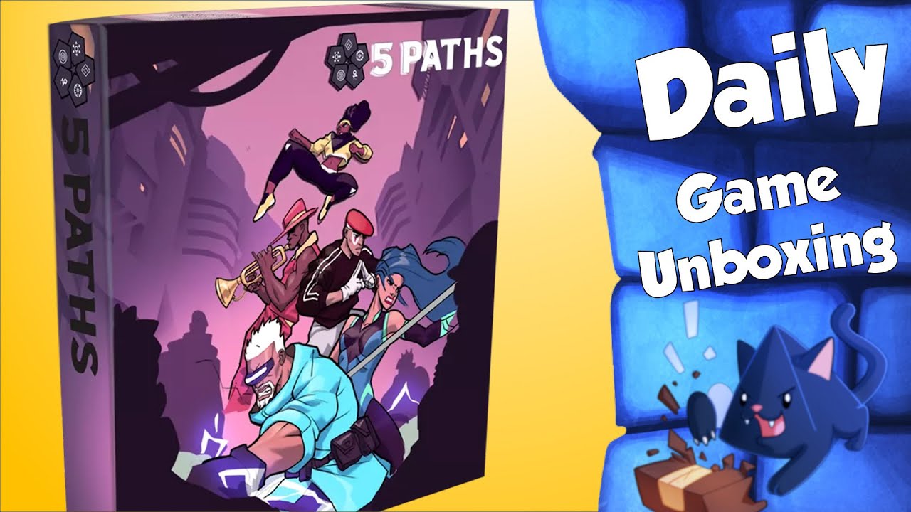 5 Paths - Daily Game Unboxing - YouTube