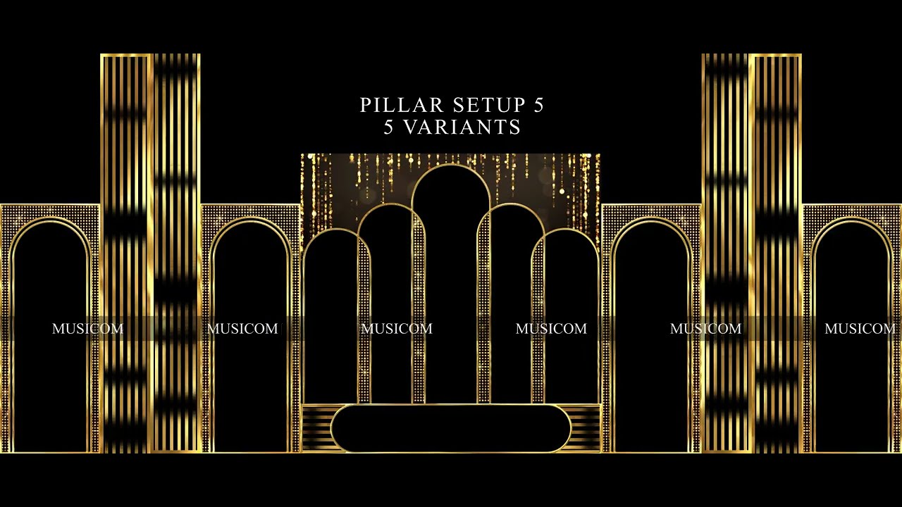 #239 Pillar Setup 5 | 5 Variants | Led Mapping | By Musicom - YouTube