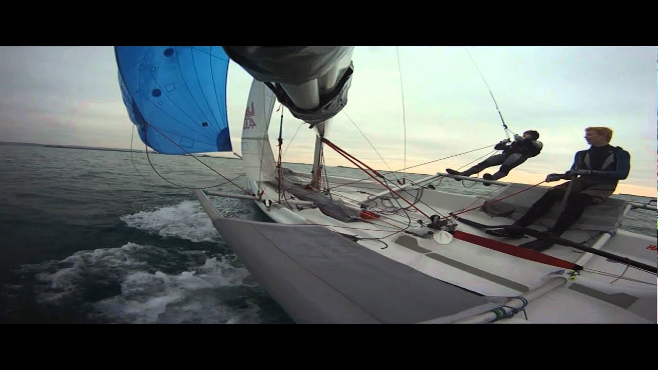 laser 4000 sail - YouTube