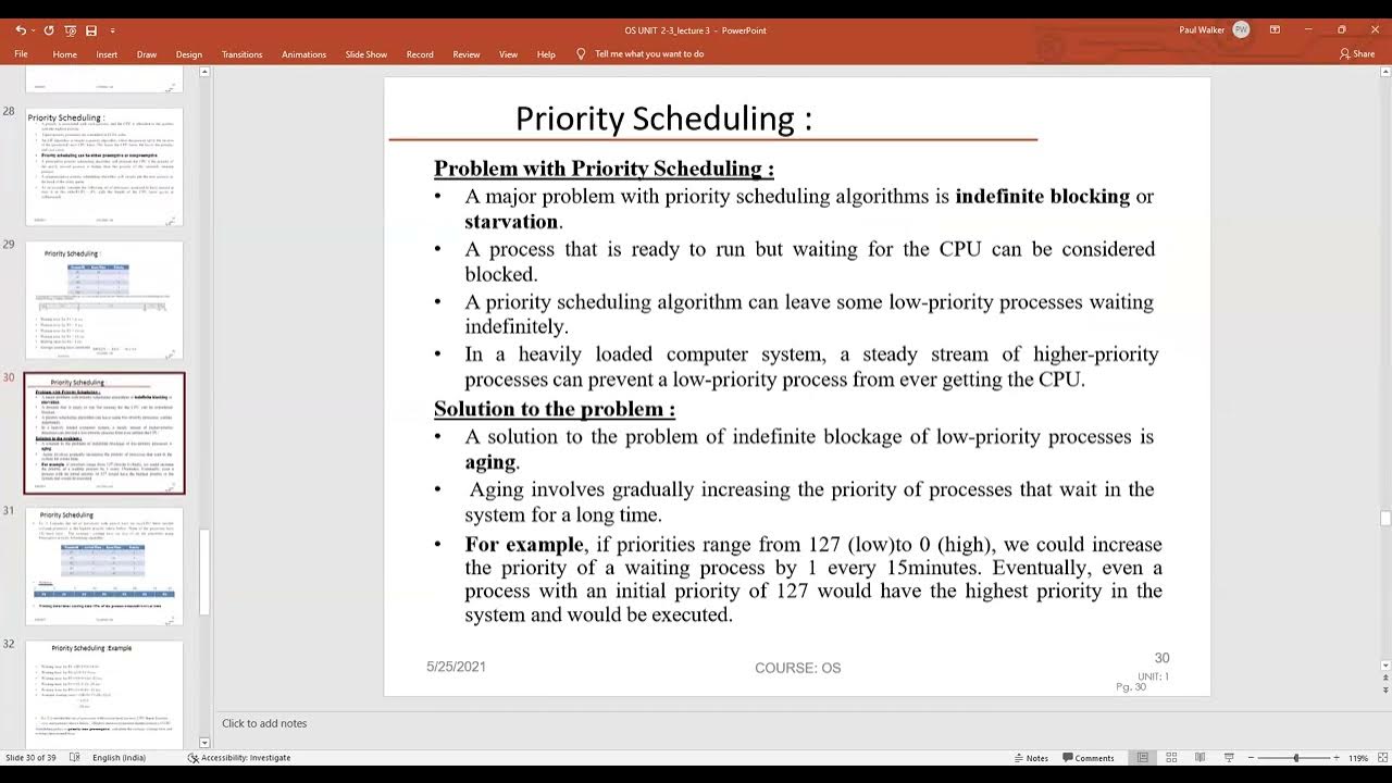 JNTUH NRCM R21 CSE22 OS UNIT2 LECTURE 5 - YouTube