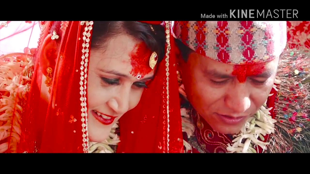 Kalyan karki weds sushmita kc ...nepali weading..2074 - YouTube