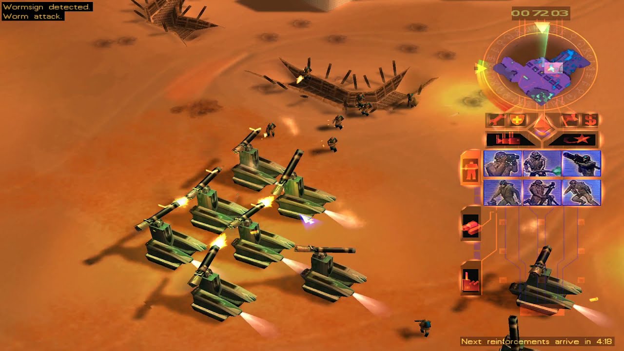 Emperor - Battle for Dune - Ordos Mission 16 - Atreides Capital - Hard ...