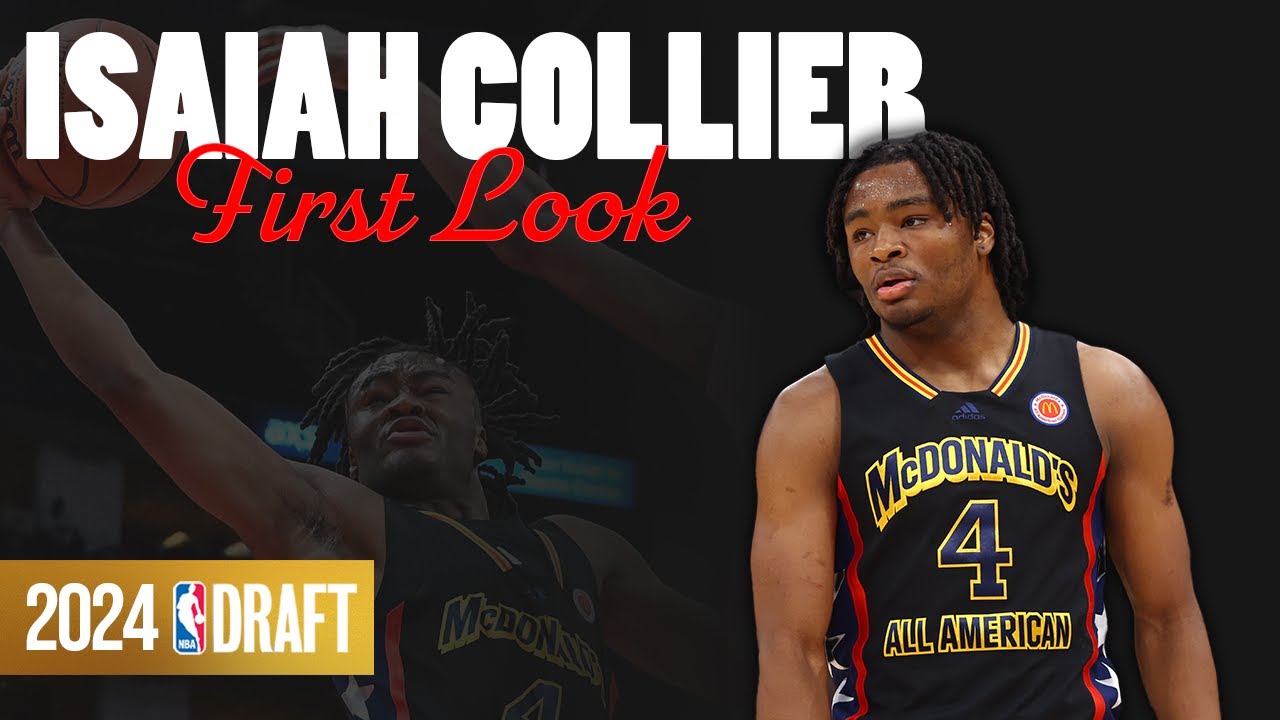 Isaiah Collier Could be the Top Guard | 2024 NBA Draft First Look - YouTube
