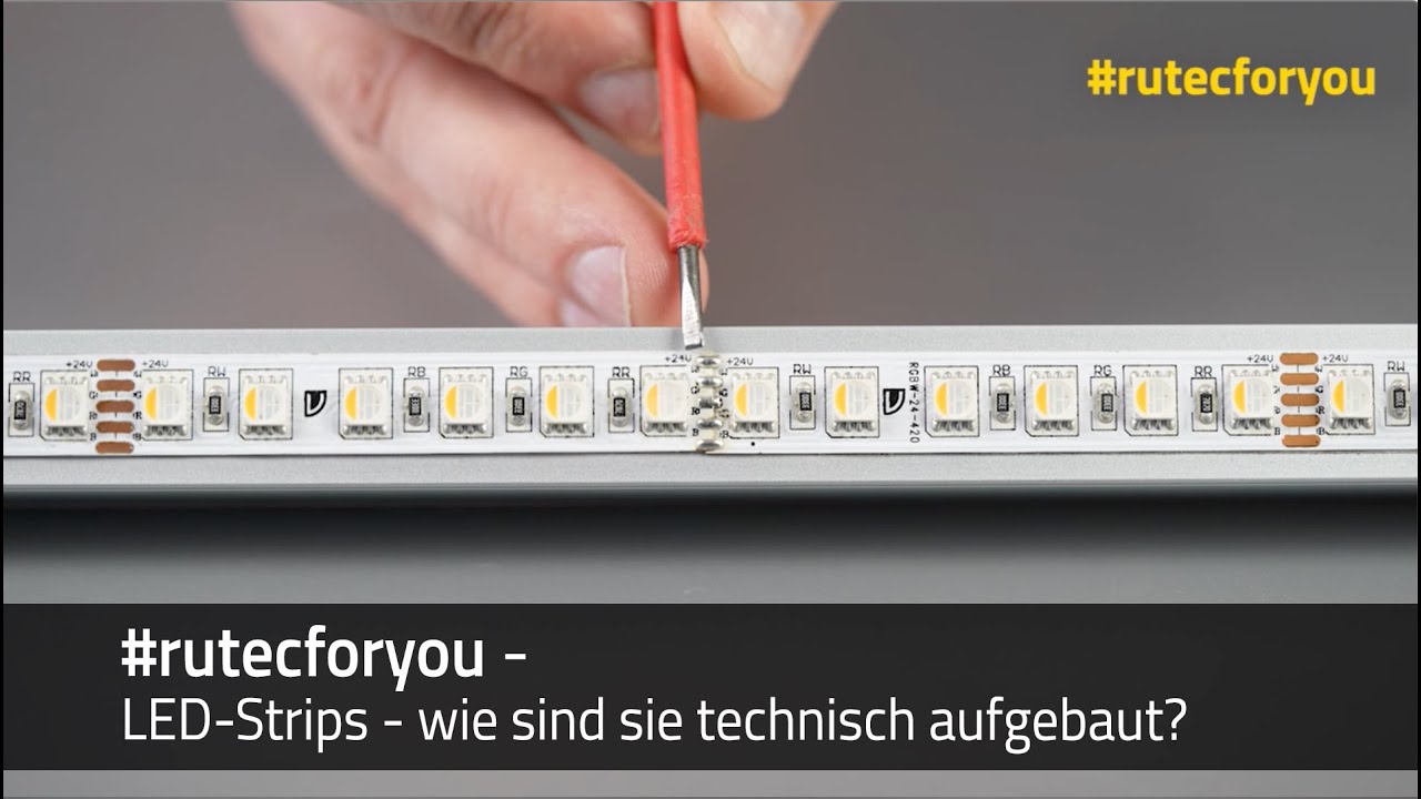 LED-Strips kurz erklärt (worauf sollte man achten?) #rutecforyou - YouTube