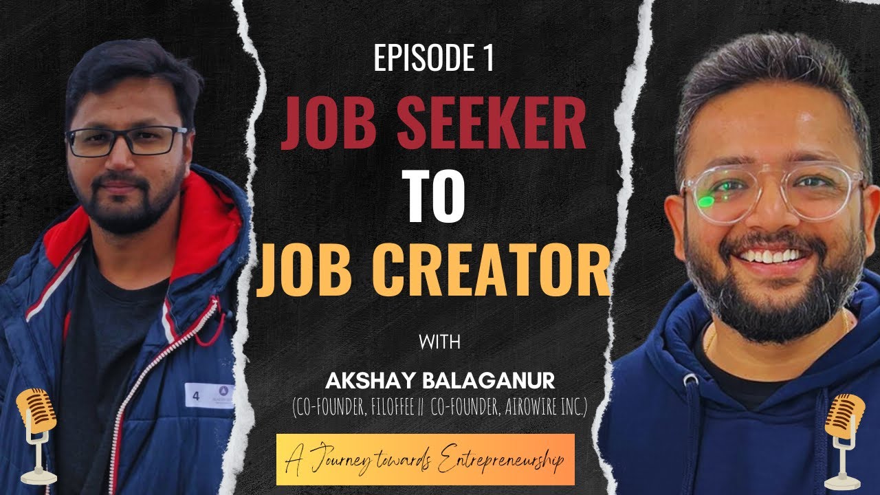 Ep #1 | The Hustle of being an Entrepreneur | Ft. Akshay Balaganur ...