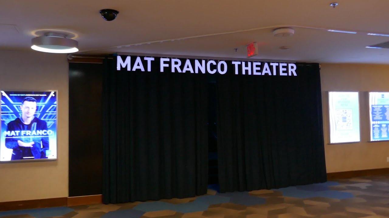 Magician Mat Franco Theater The Linq Hotel & Casino Las Vegas Blvd Las ...