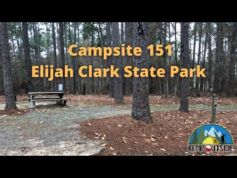 Elijah Clark State Park Campsite 151 | Campsite Review for Georgia ...