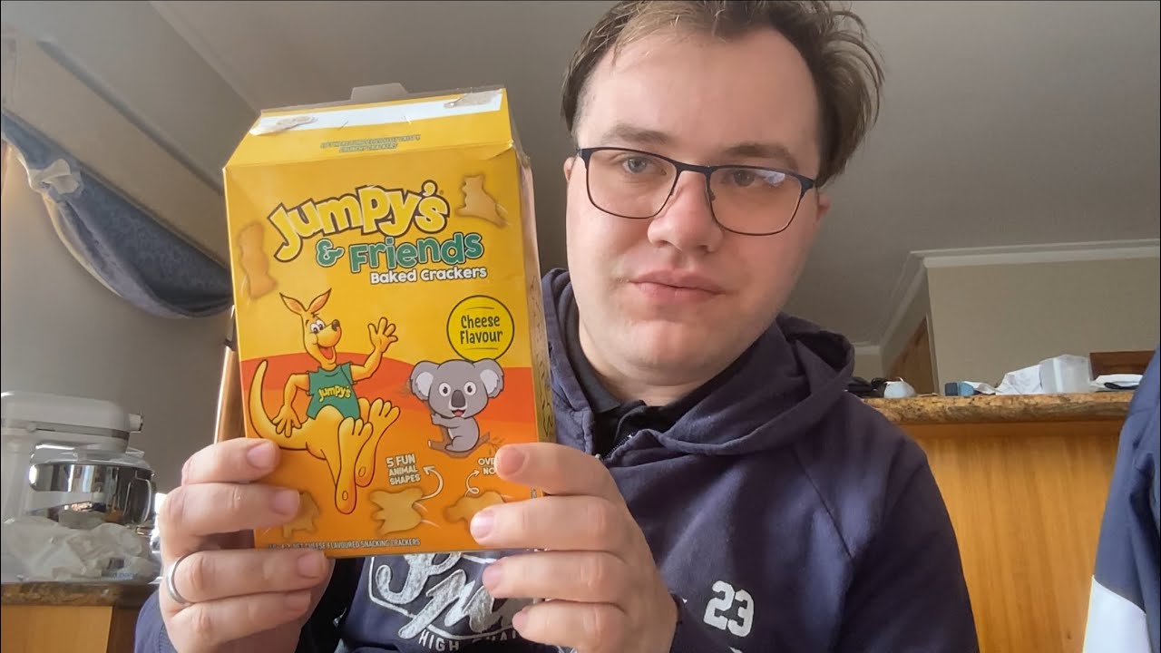 Jumpy’s & Friends Baked Crackers Review - YouTube