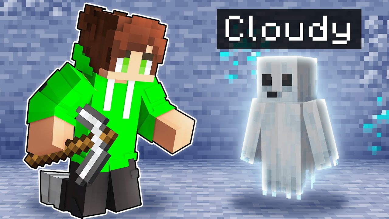 Playing Minecraft as a HELPFUL Ghost! - YouTube