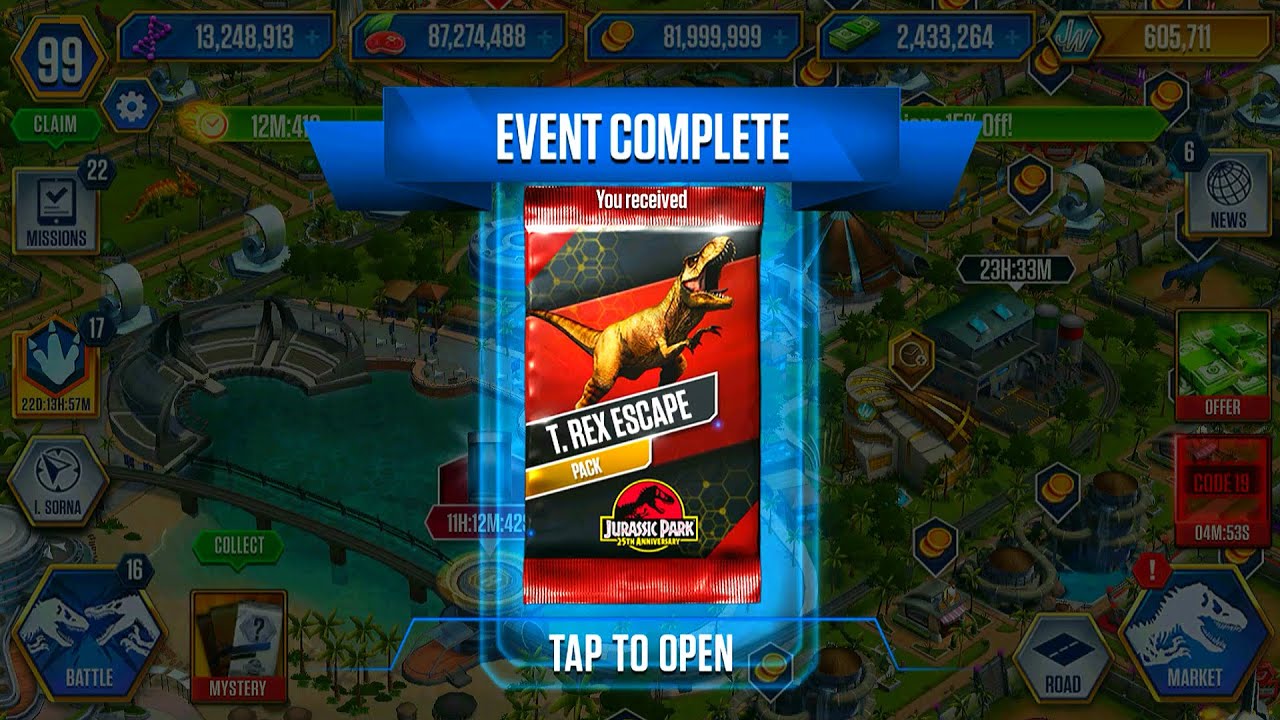 RAPTORS ON THE PROWL! T. REX ESCAPE PACK | HT GAME - YouTube