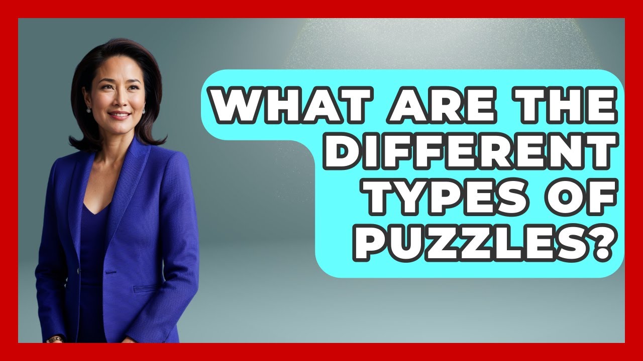 What Are The Different Types Of Puzzles? - Ultimate Study Hacks - YouTube