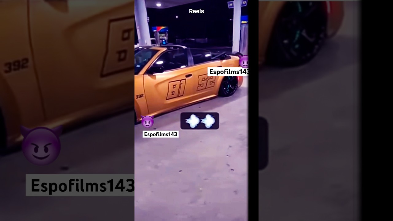 Crazy Hellcat Convertible - YouTube