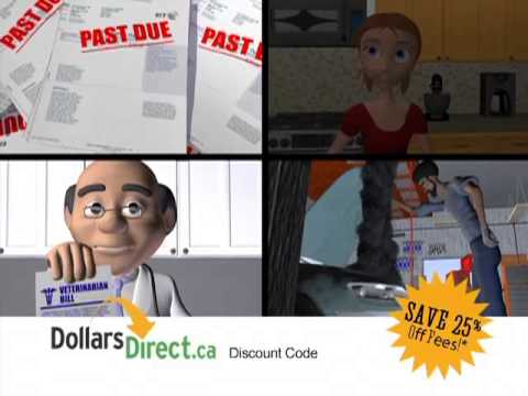 Dollars Direct Canada Commercial: Short Form DRTV - YouTube