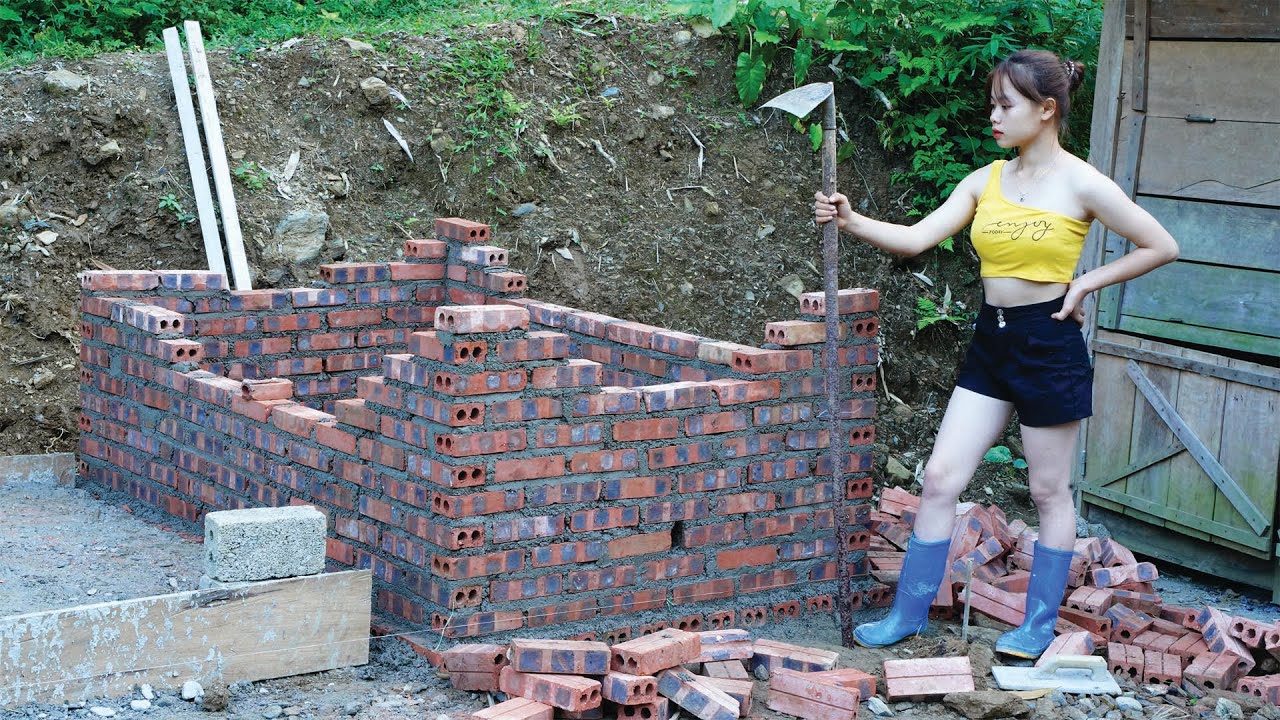 build a water storage tank, build a tank, a toilet, grow vegetables - 2 ...