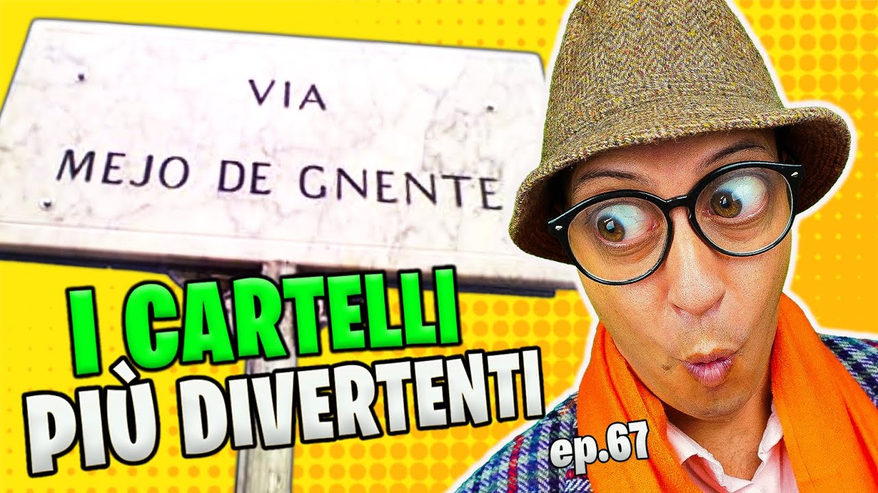 I CARTELLI più DIVERTENTI di sempre *parte 67* - YouTube