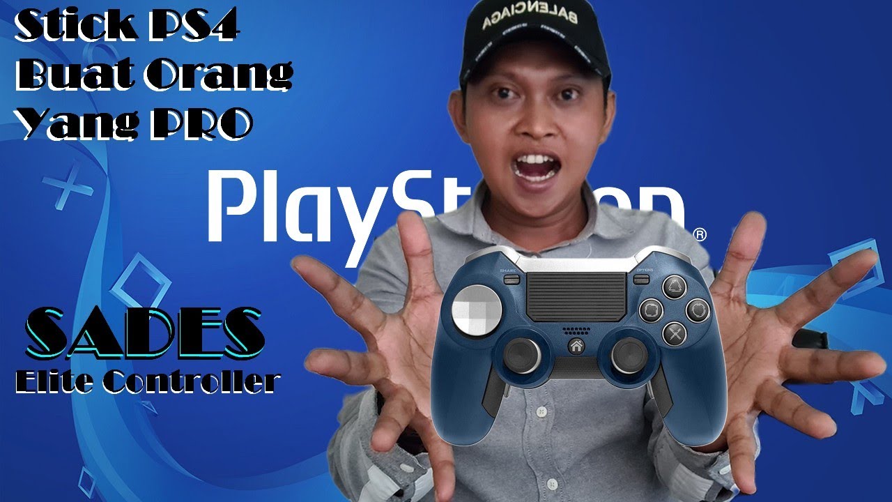 SADES ELITE WIRELES CONTROLLER,DS4/STIK PS4 ,STIK PC - YouTube