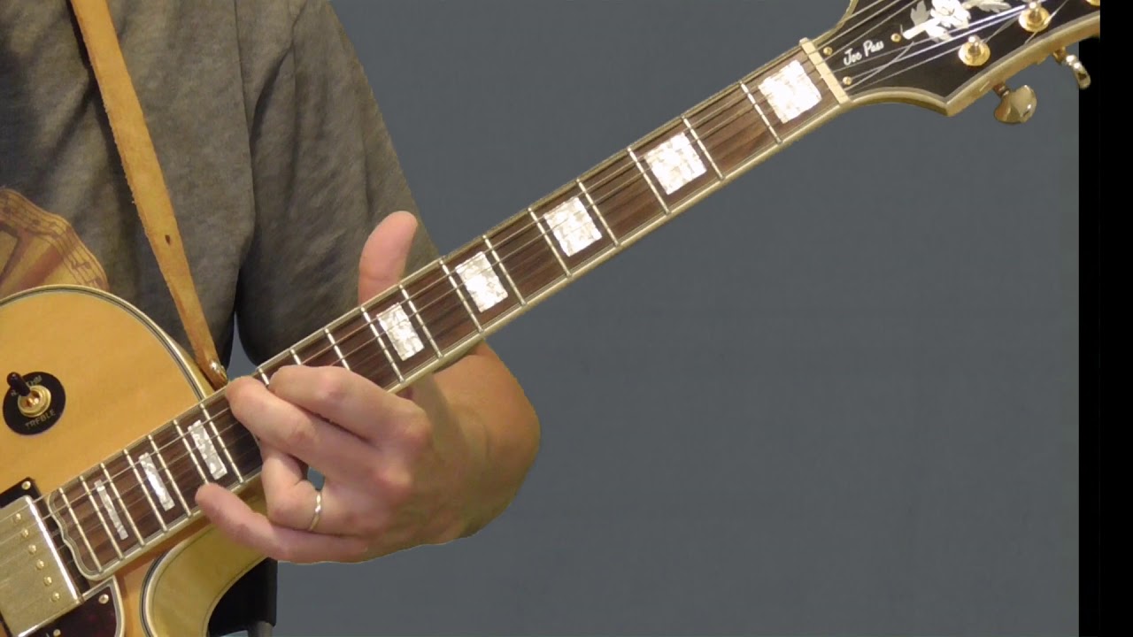 T Bone Walker Intro Lesson Alimony Blues - YouTube