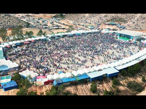 Hmong USA visiting the BIGGEST Hmong Laos New Year EVENT In Phonesavanh ...