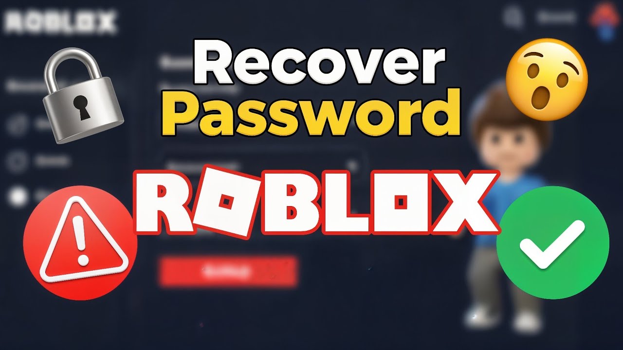 How to Recover Roblox Account Password (2025 Guide) 🔒 | Forgot Password ...