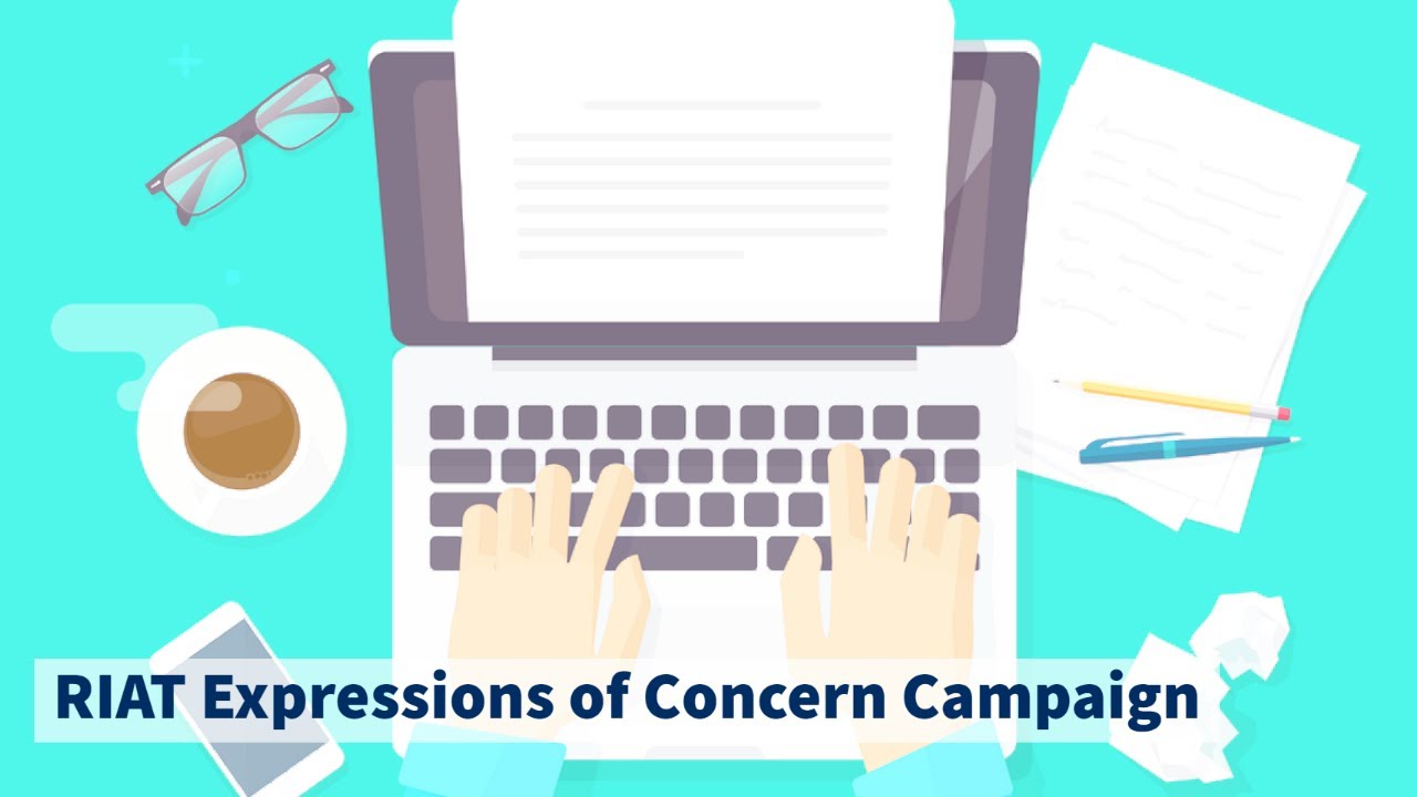 RIAT Expressions of Concern Campaign - YouTube