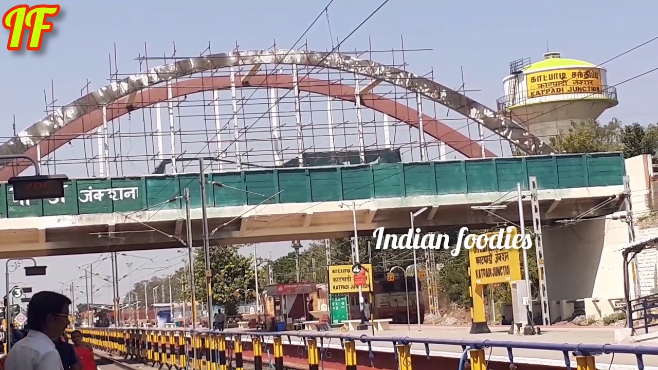 Katpadi Railway Station Fly over - YouTube