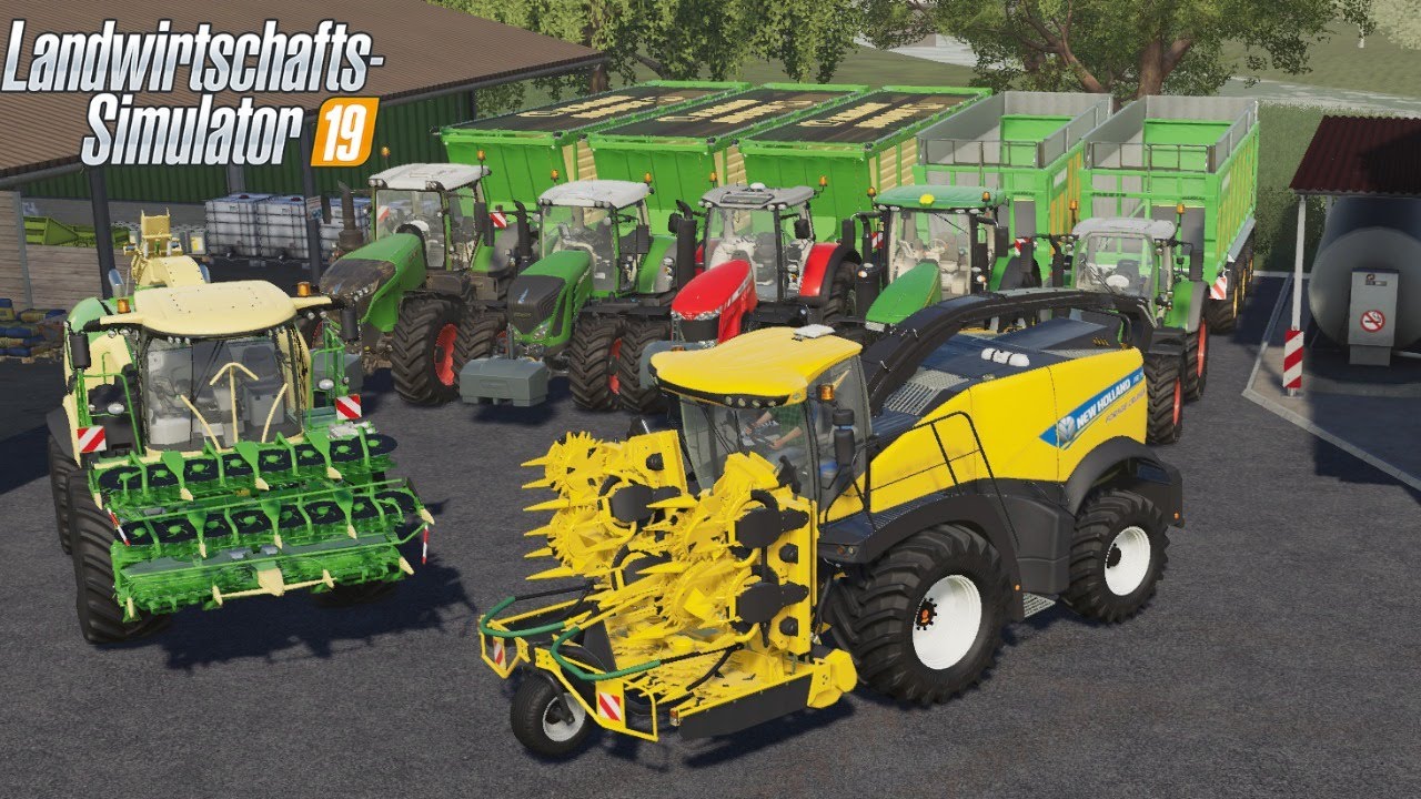 LS 19 I FS19 I JEDER DARF MITSPIELEN I Maishäckseln auf der Walchen ...