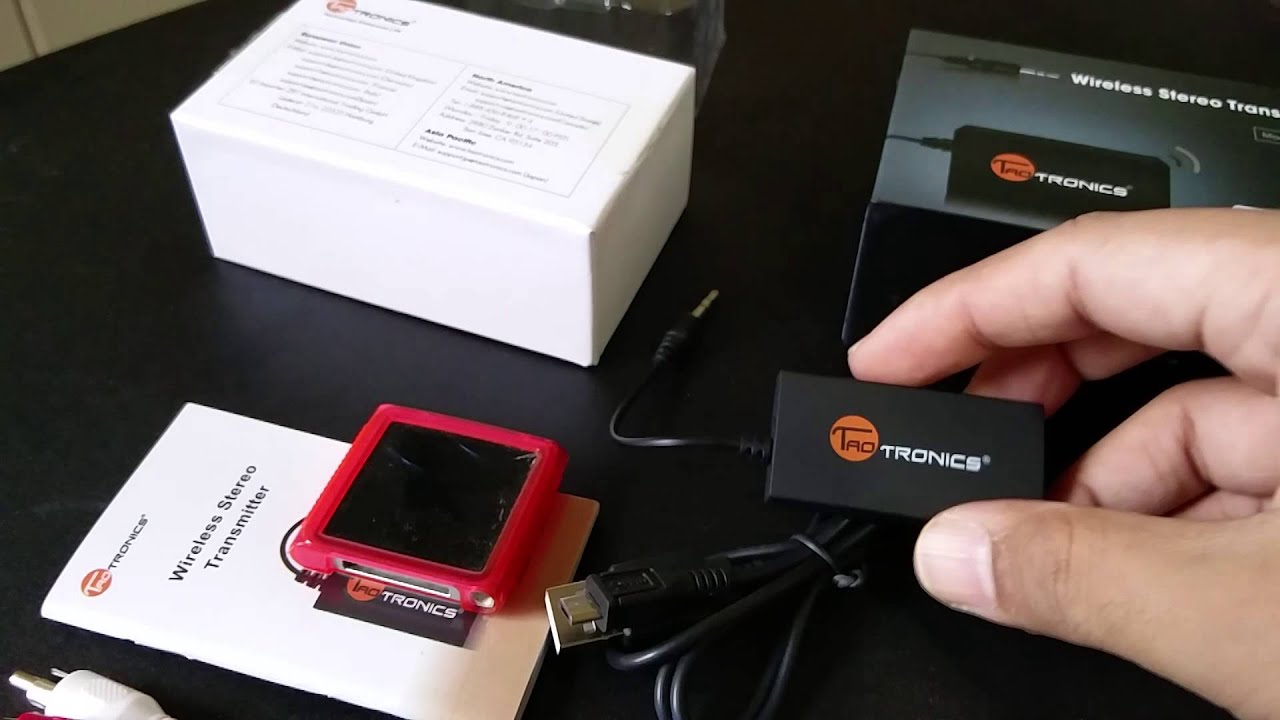 Review - Bluetooth Transmitter, TaoTronics Wireless Portable ...