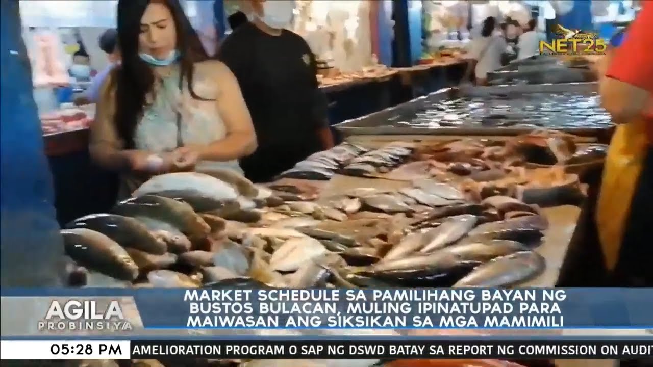 Bustos public market muling nagpatupad ng market schedule & clustering ...