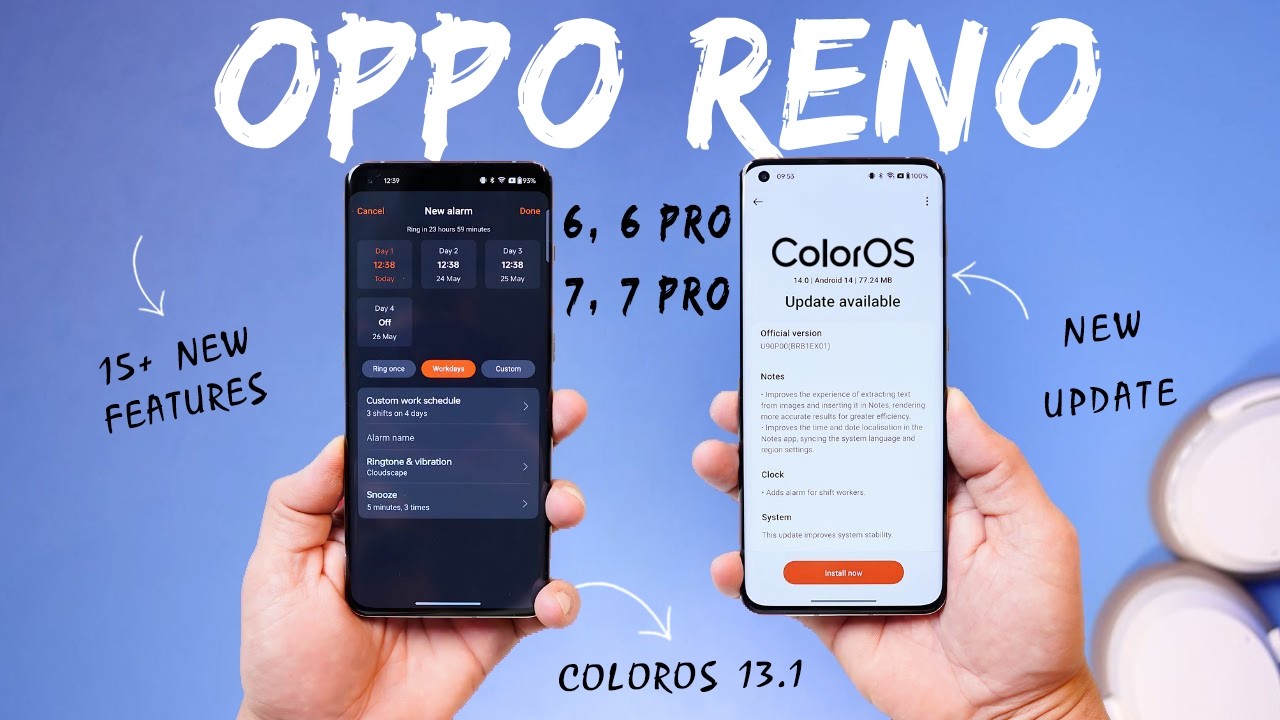Oppo Reno 6 New Update | Reno 6 Pro Update | ColorOS 14 New Features | Reno 7 Pro New Update⚡⚡ ...