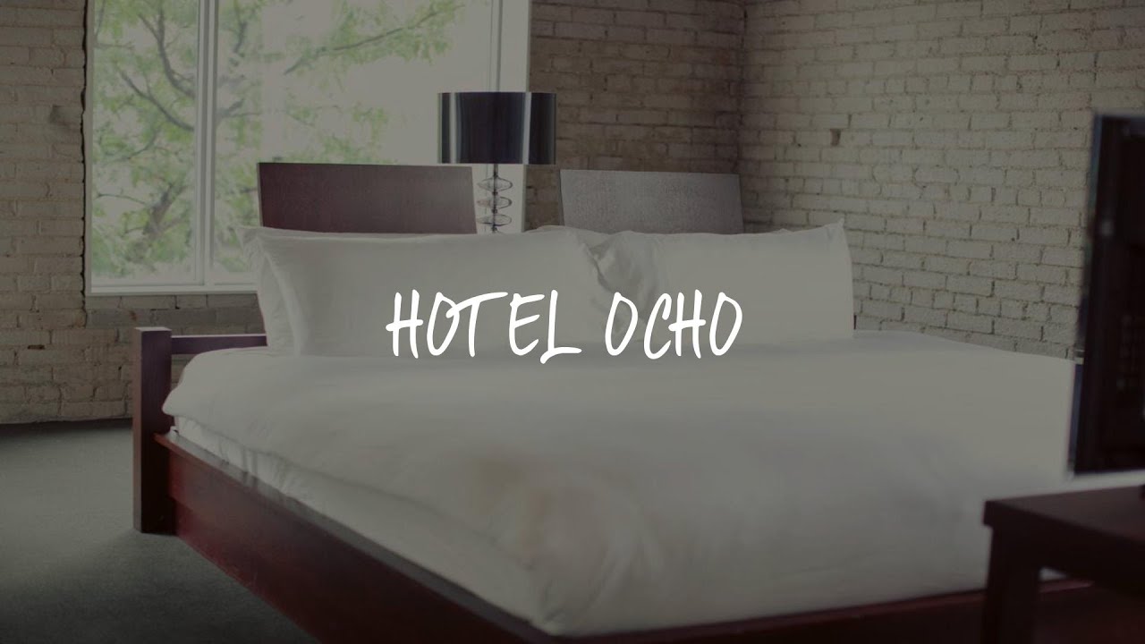 Hotel Ocho Review - Toronto , Canada - YouTube