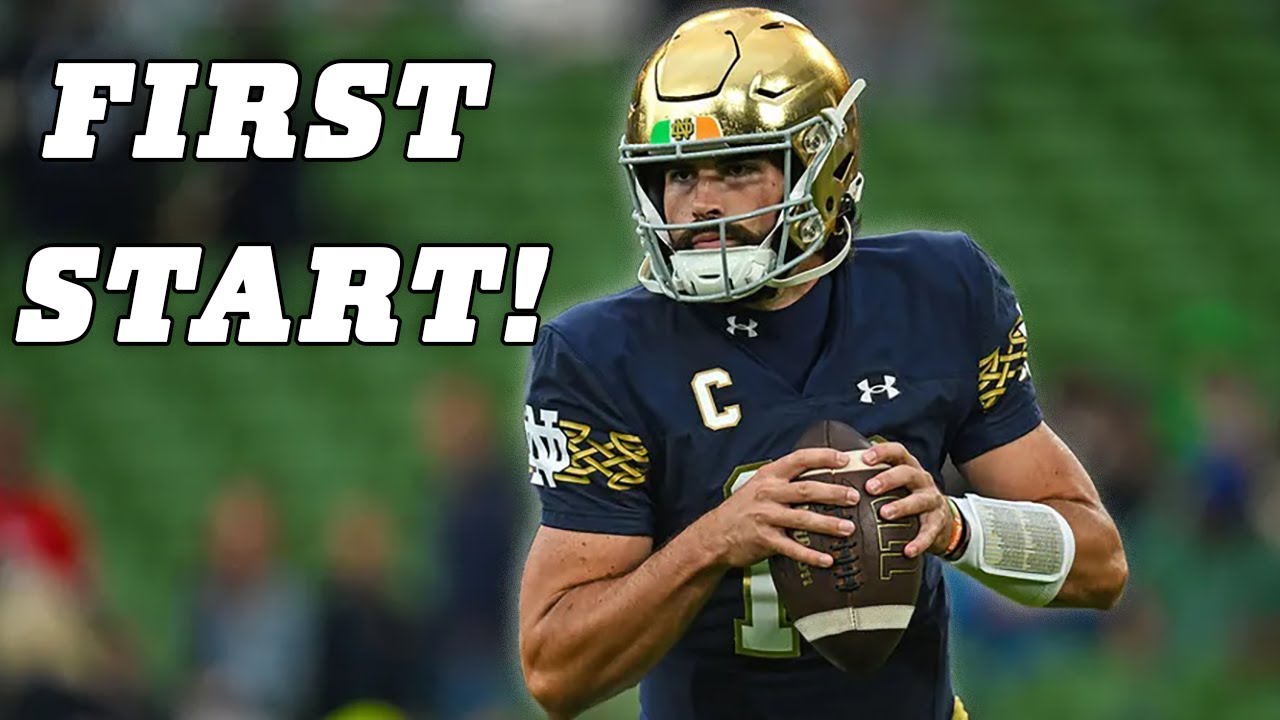 Sam Hartmans First Start Highlights Vs Notre Dame