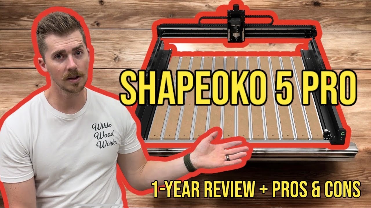 1 -year Shapeoko 5 Pro review! 5-takeaways + Pros and Cons - YouTube