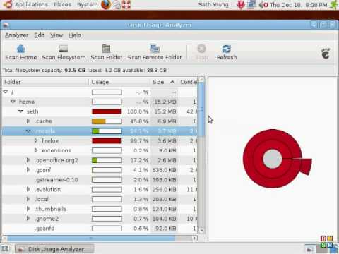 Ubuntu- Disk Usage Analyzer - YouTube
