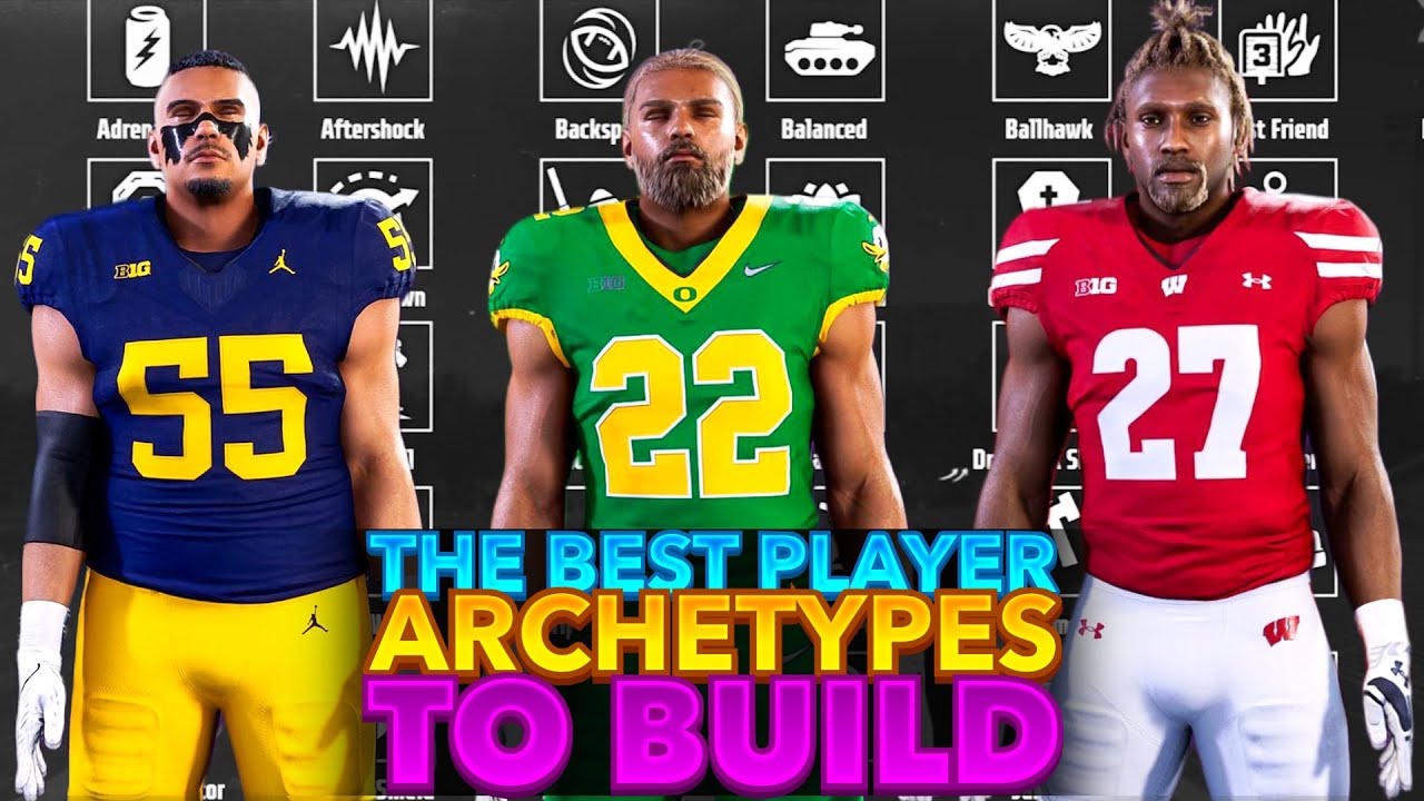 The Best Player Archetypes to Build in College Football 25 Dynasty ...