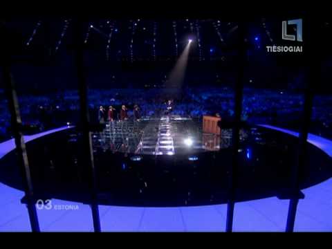 Eurovision Song Contest Oslo 2010 1st Semi-Final: Estonia | Malcom ...