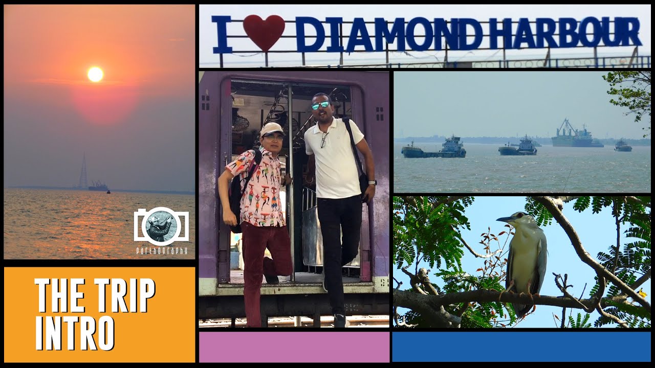 DIAMOND HARBOUR TRIP INTRO #diamondharbour #trainjourney #riverside # ...