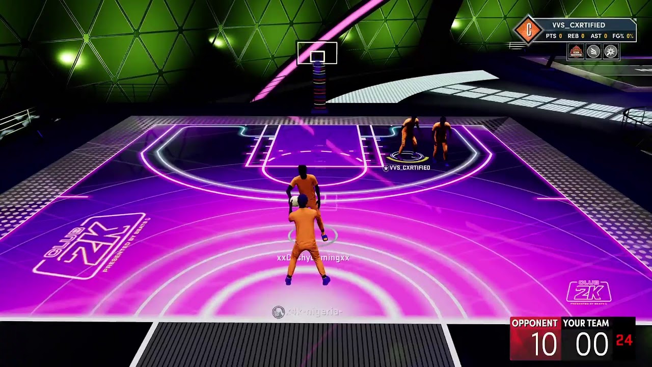 Running 2k club next gen - YouTube