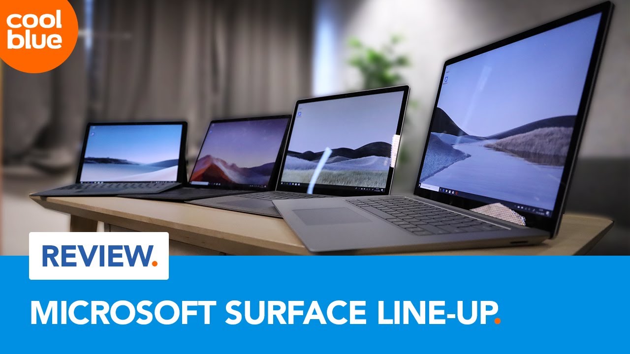 Microsoft Surface family line-up - YouTube