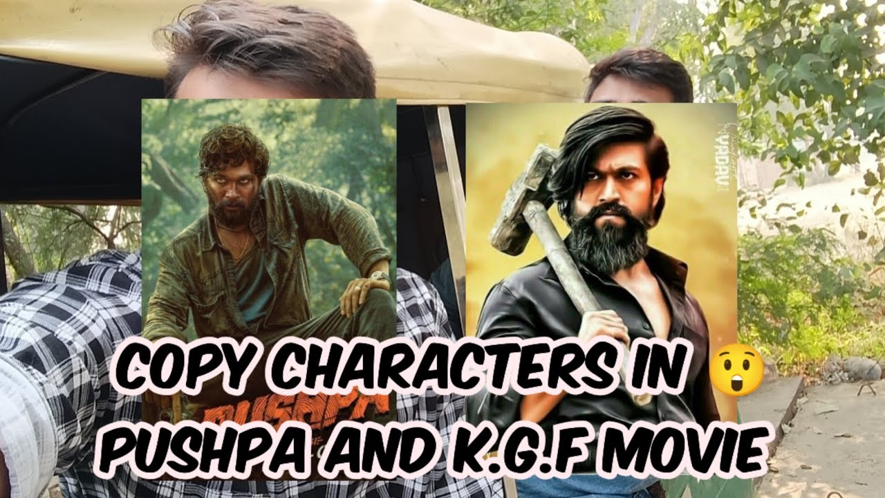 K.G.F. And Pushpa movie characters are fake 🤥 - YouTube