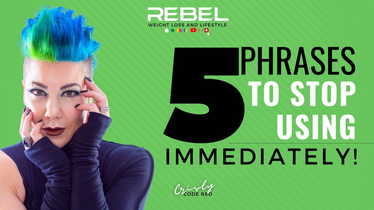 5 PHRASES TO STOP USING IMMEDIATELY! - YouTube