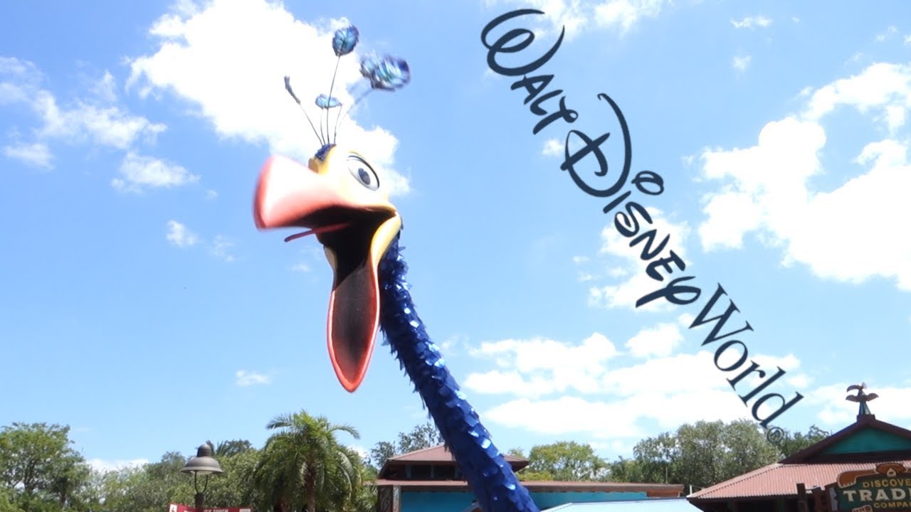 Kevin from UP! - Magic Kingdom! - EPCOT Flower & Garden! - YouTube