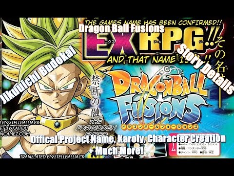 Dragon Ball Fusions | Official Name, Karoly, Character Creation + More ...