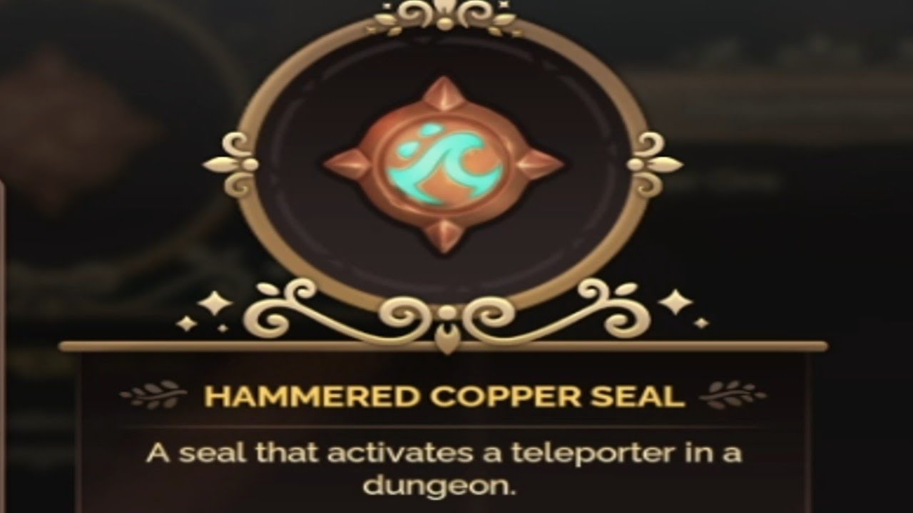 How to Make a Hammered Copper Seal in Fae Farm - YouTube
