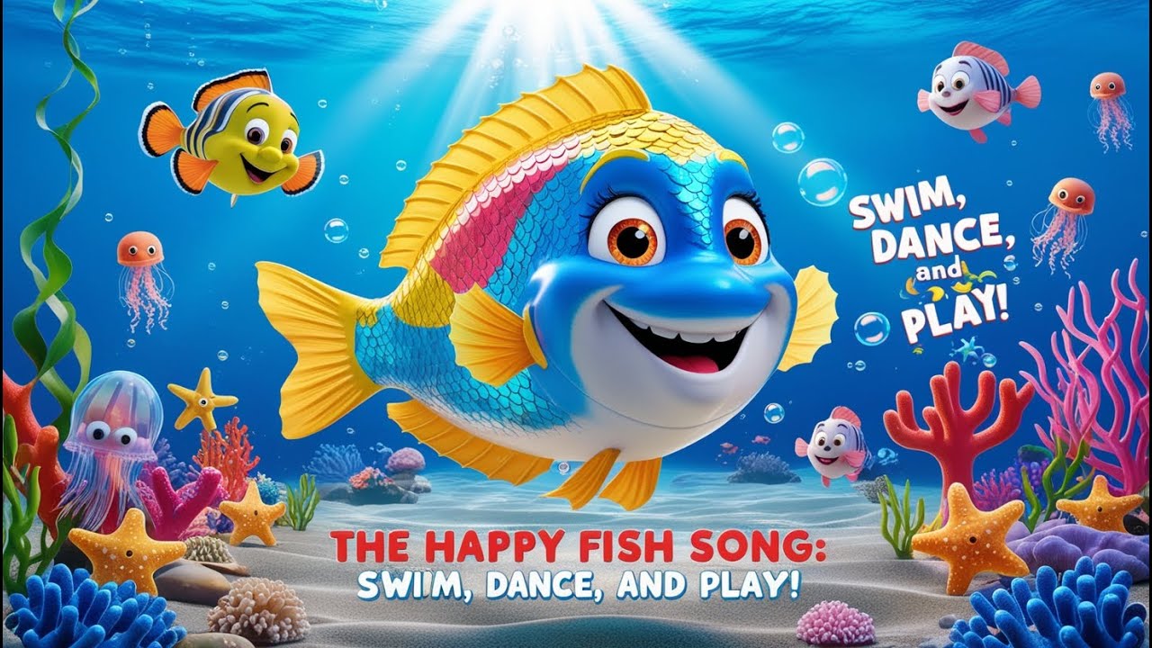 "The Happy Fish Song: Swim, Dance, and Play!"#happysongs #childrenssong ...