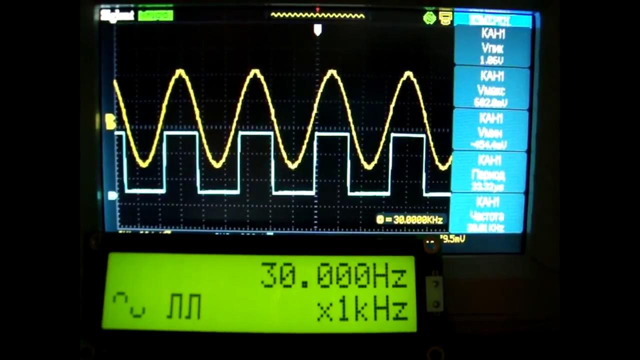 DDS синтезатор AD9850 AD9851 - YouTube