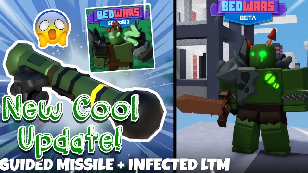 Roblox- "BedWars!" New Infected LTM And New Guided Missile!!! - YouTube