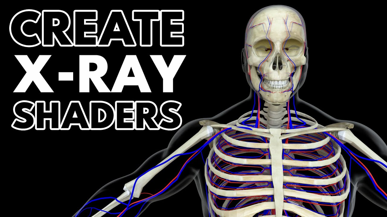 Creating X Ray Shaders in Maya - YouTube